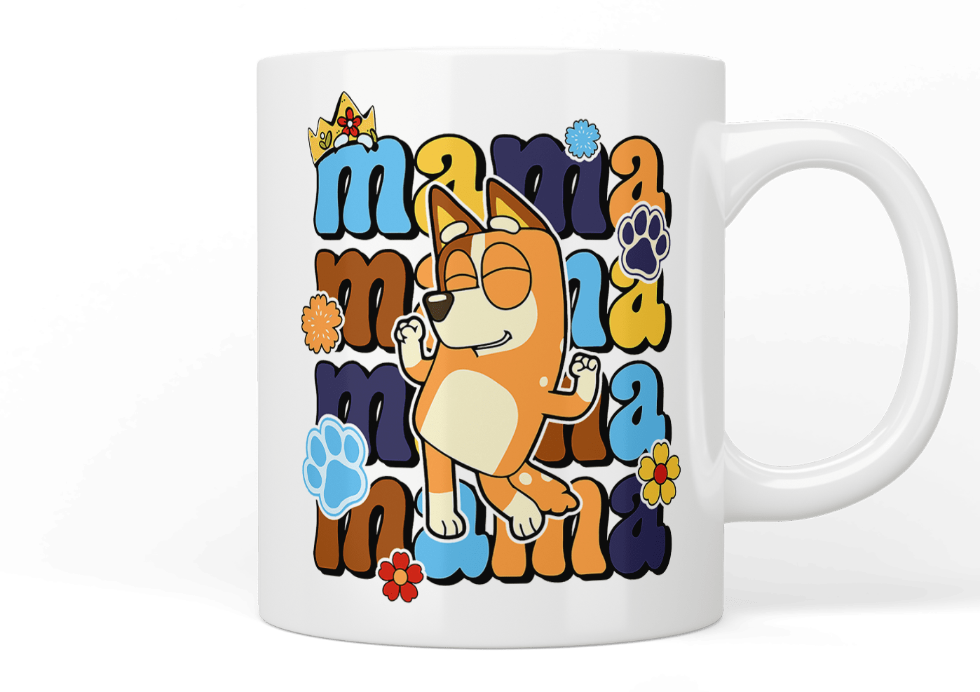 Bluey: Mama mug – Jazzy Giraffe